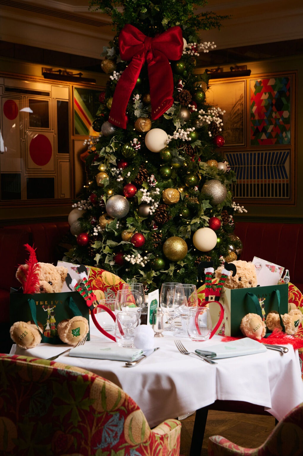 Experience The Ivy Tower Bridge Christmas Menu